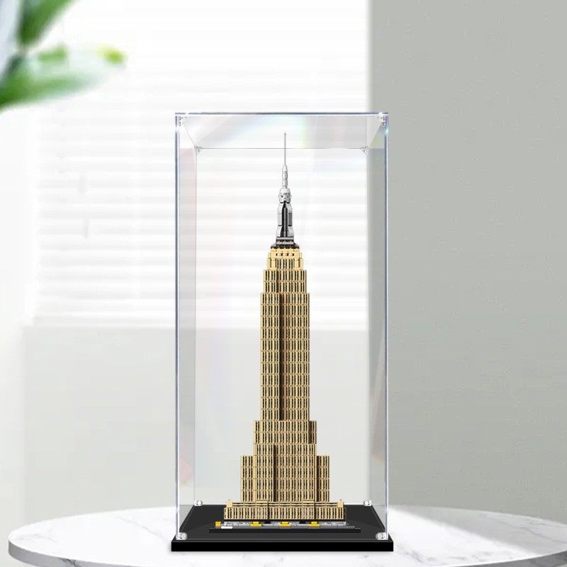 Sesuai untuk siri bangunan Lego 21046 Empire State Building akrilik ...