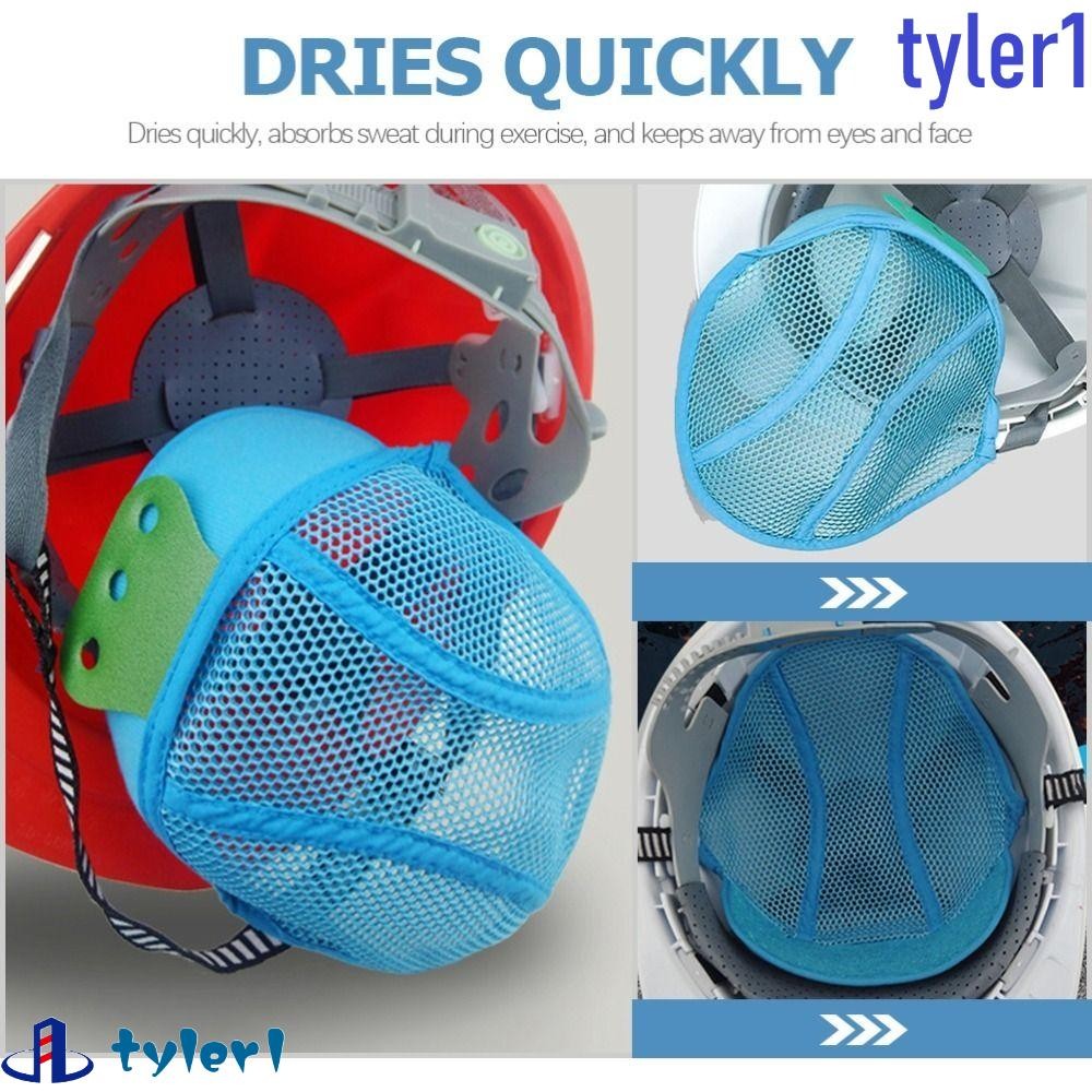 TYLER1 Hard Hat Liner, Blue Helmet Cooling Pad Insert Liner, Head ...