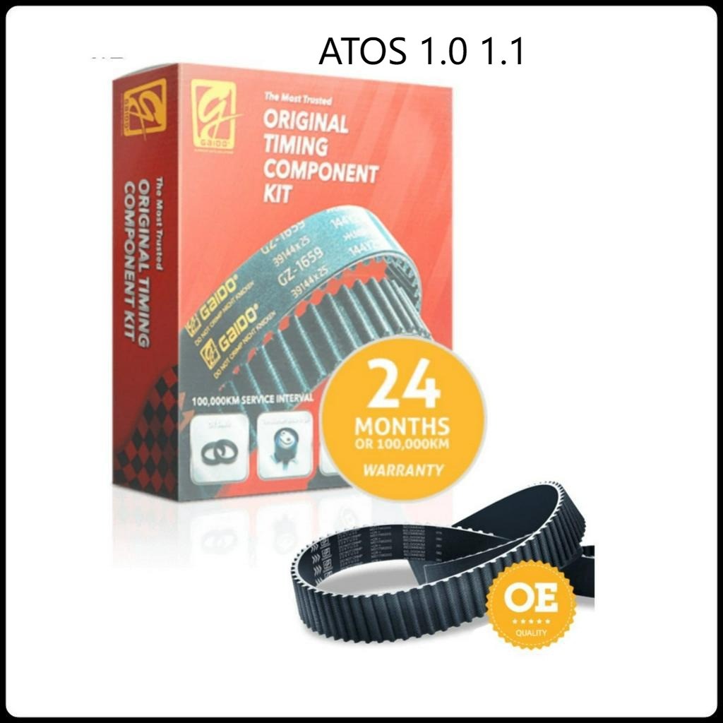 Gaido Timing Belt Set - HYUNDAI ATOS 1.0 1.1 ( 101YU20 ) Gaido Original ...