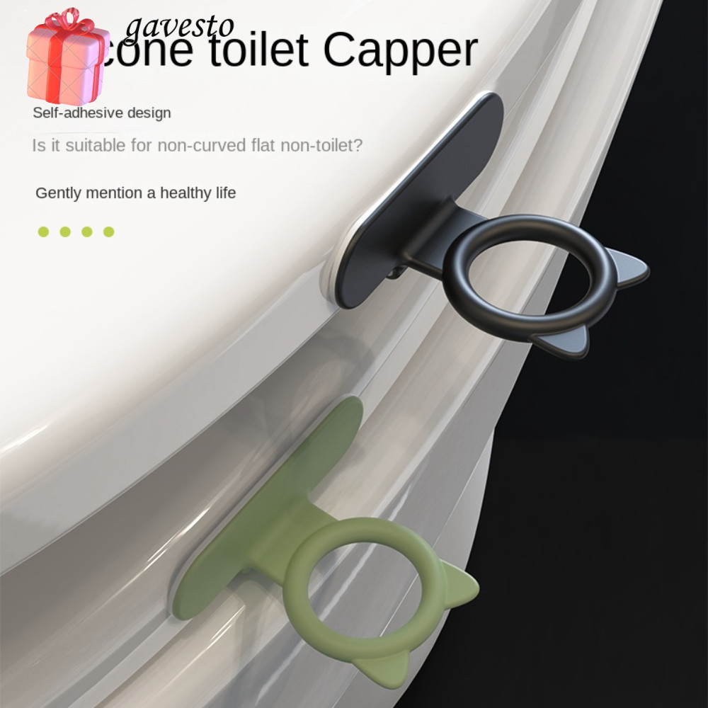GAVESTO Toilet Seat Lifter, Multifunction Silicone Toilet Lid Lifter ...