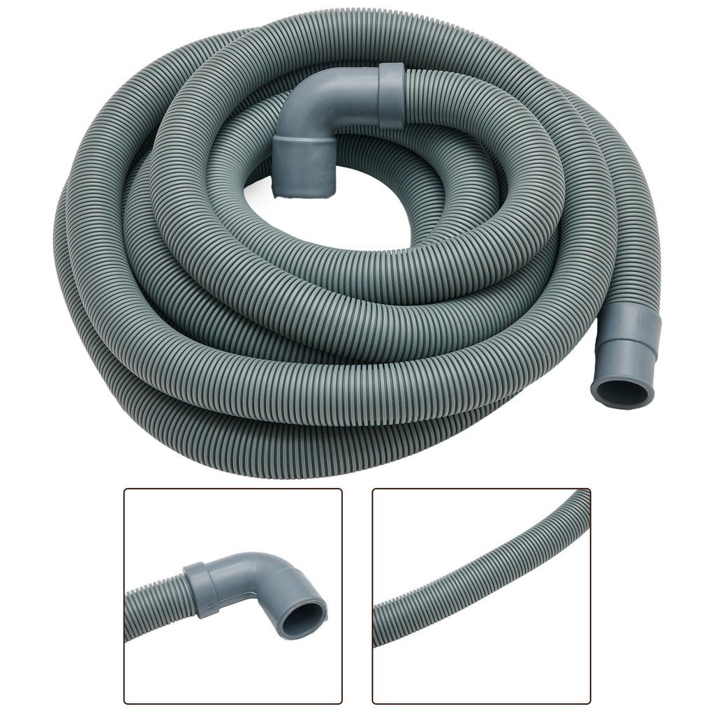 MUY New 4Metre Extra Long Drain Hose Waste Pipe For Washing Machine ...