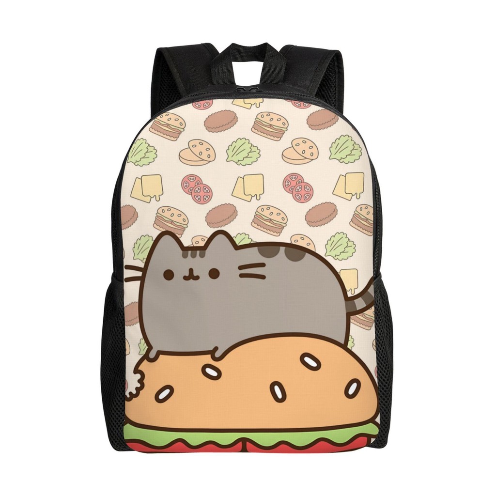 Pusheen Leisure backpack large capacity light student backpack | Shopee ...