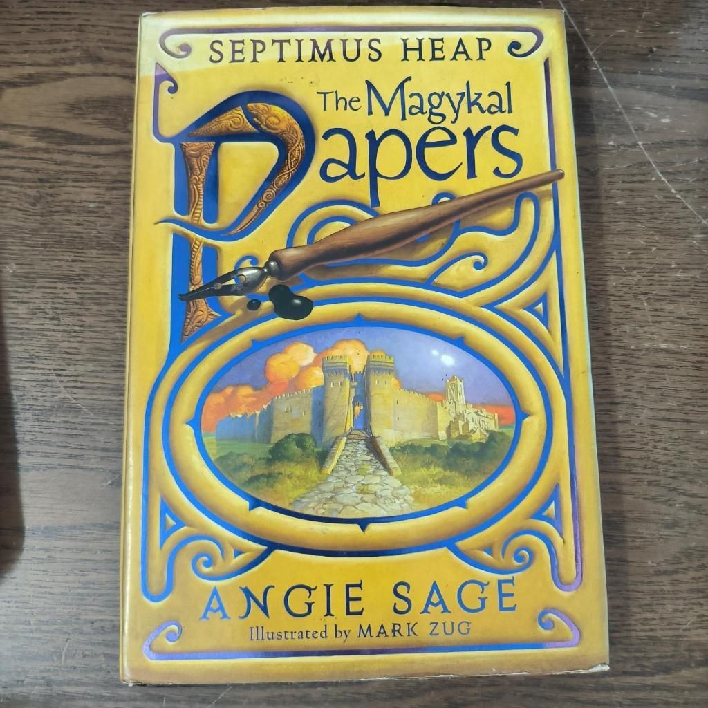 The Magykal Papers Angie Sage | Shopee Malaysia