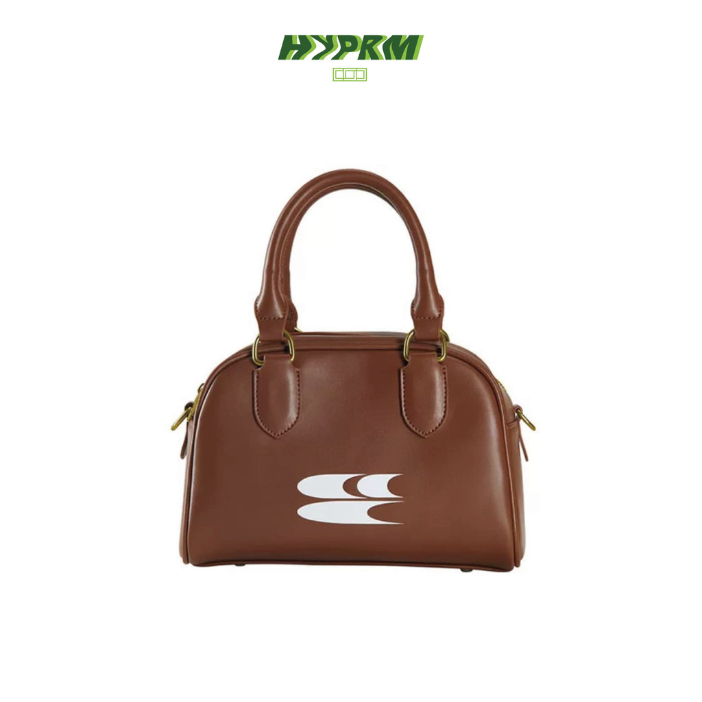 CRYING CENTER Mid Size Retro Boston Leather Handbag with Sling | Shopee ...