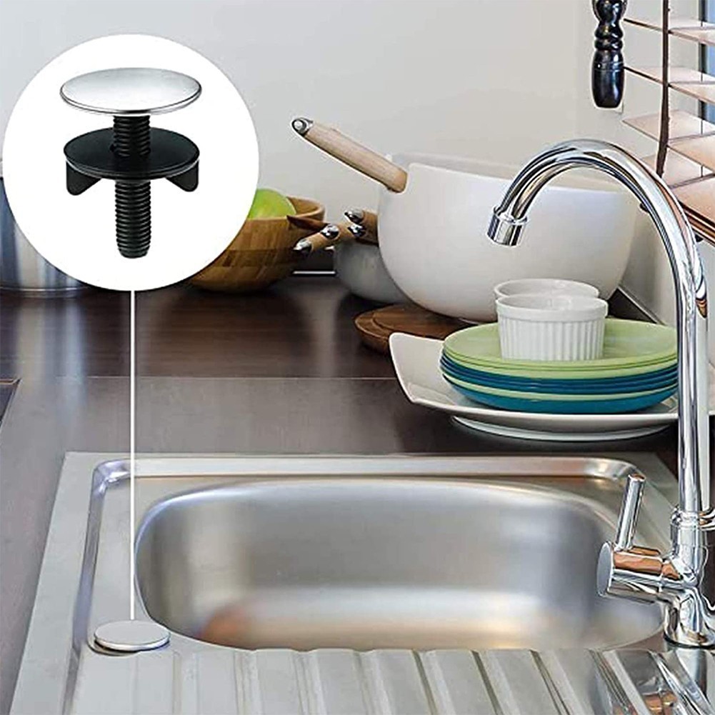 [FAIRLAND] Stainless Steel Kitchen Sink Tap Hole Blanking Plug Stopper ...