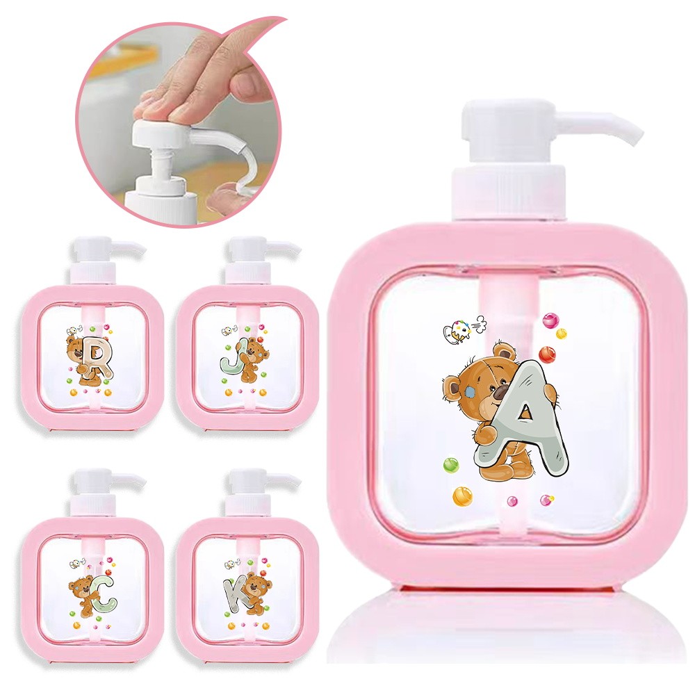 500ml Press Type Lotion Bottle Foam Split Bottle Travel Shampoo Liquid ...