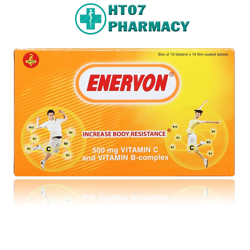 Enervon C - Increase resistance, Vitamin C and Vitamin B-Complex set 1 ...