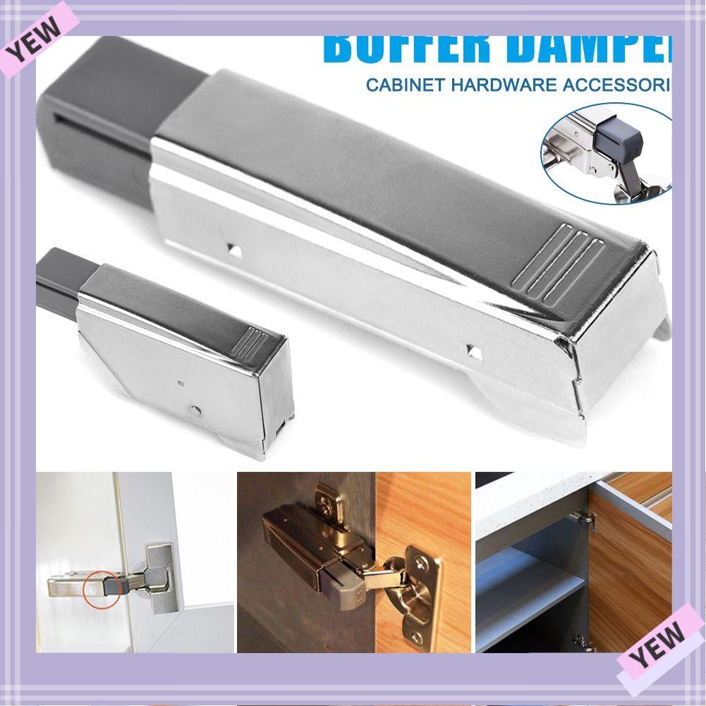 YYE Hinge buffer damper External Wardrobe Cupboard Straight Arm Fast loading Full Overlay Hinge ...
