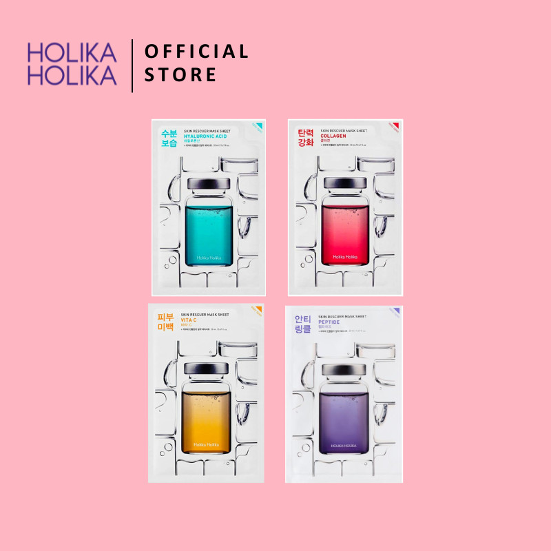 Holika Holika Skin Recure Sheet Mask Trial Kit (4pcs) | Shopee Malaysia