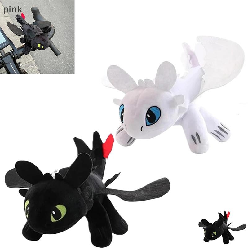 wen Dragon Car Accessory Toothless Little Dragon Doll Helmet Car ...