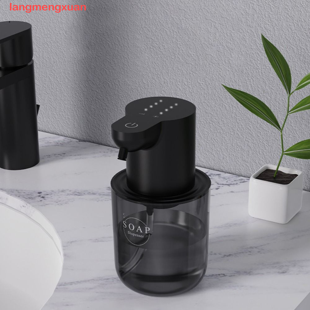 LANGMENGXUAN Soap Dispenser, Auto Induction Touchless Smart Hand Sanitizer, Automatic Foam/Gel ...