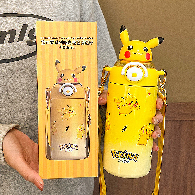 Pokémon Pokémon Pikachu Thermos Cup 2024 New Style Cold Water Cup ...