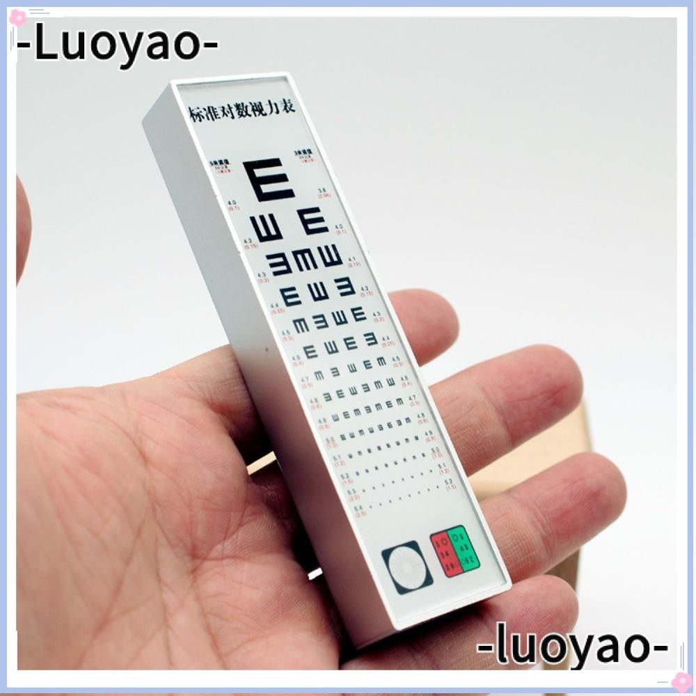 LUOYAO1 Visual Acuity Chart, LED 1/12 Simulation Visual Acuity, Bright ...