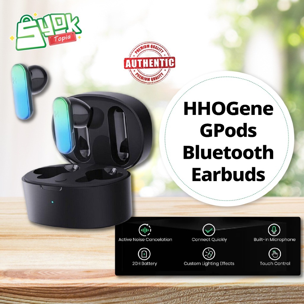 HHOGene GPods TWS Bluetooth Earbuds | The World's First Earbuds with ...