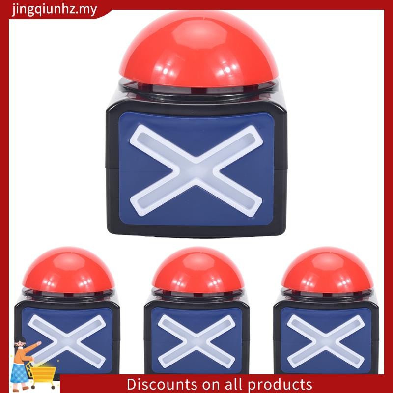 [in stock]4PCS Game Answer Buzzer,Game Buzzer Alarm Sound Play Button ...