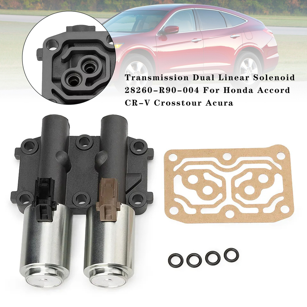 Transmission Dual Linear Solenoid 28260-R90-004 For Honda Accord CR-V ...