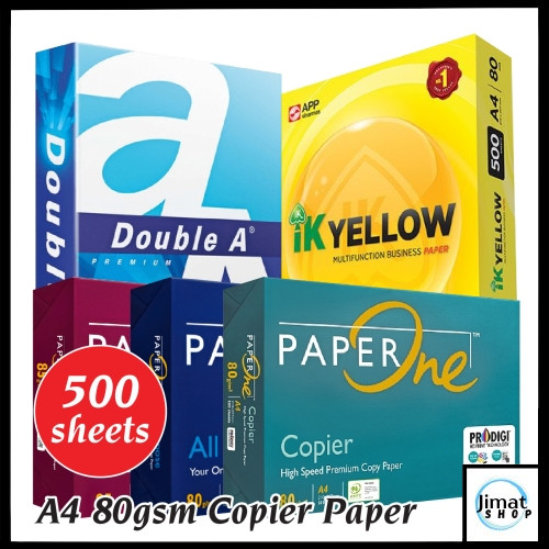 A4 80gsm Copier Paper | A4 Photostat Paper | A4 IK Yellow | A4 Double A ...