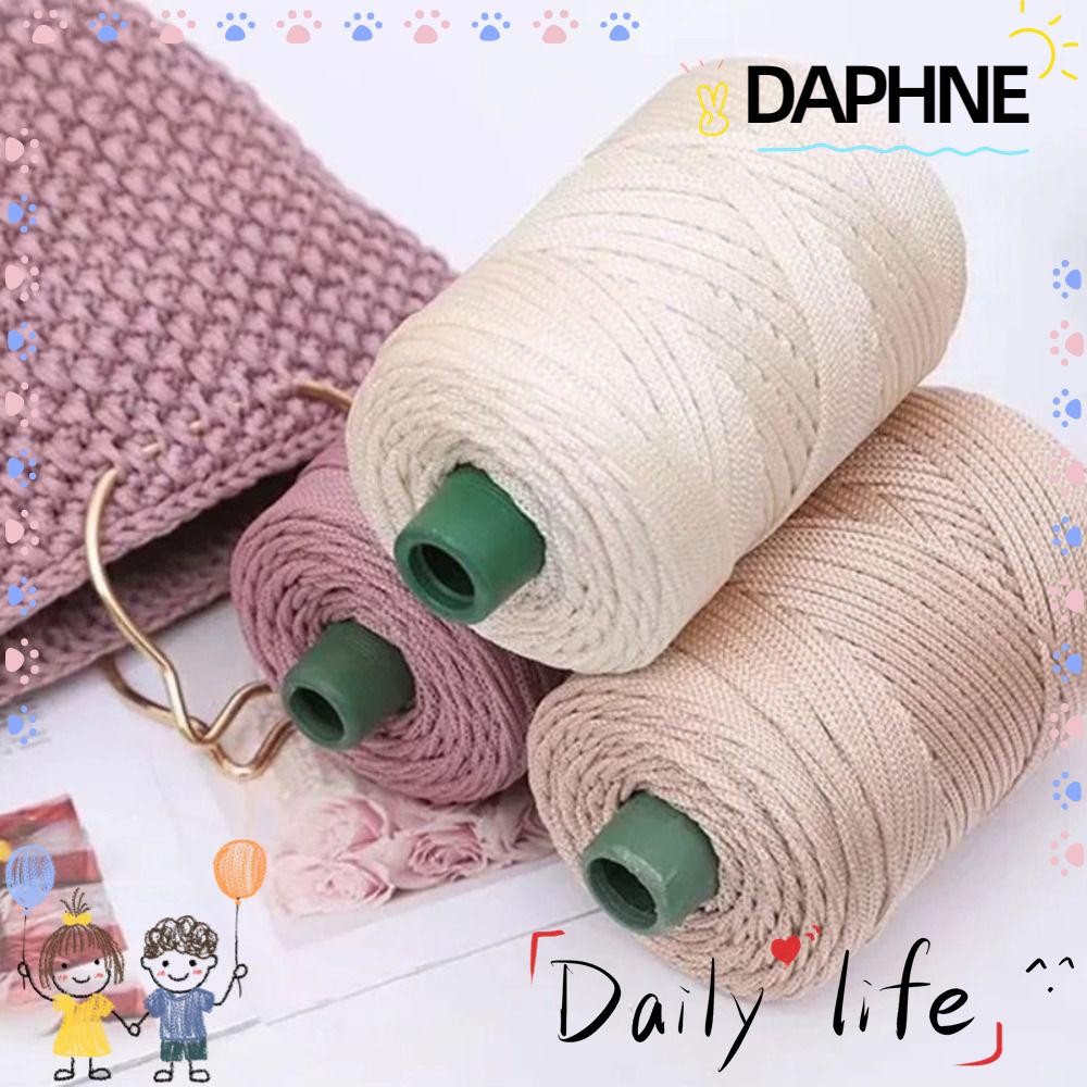 DAPHNE-HOME Ice Rope Thread, Handmade DIY Hook Cushion Crochet Yarn ...