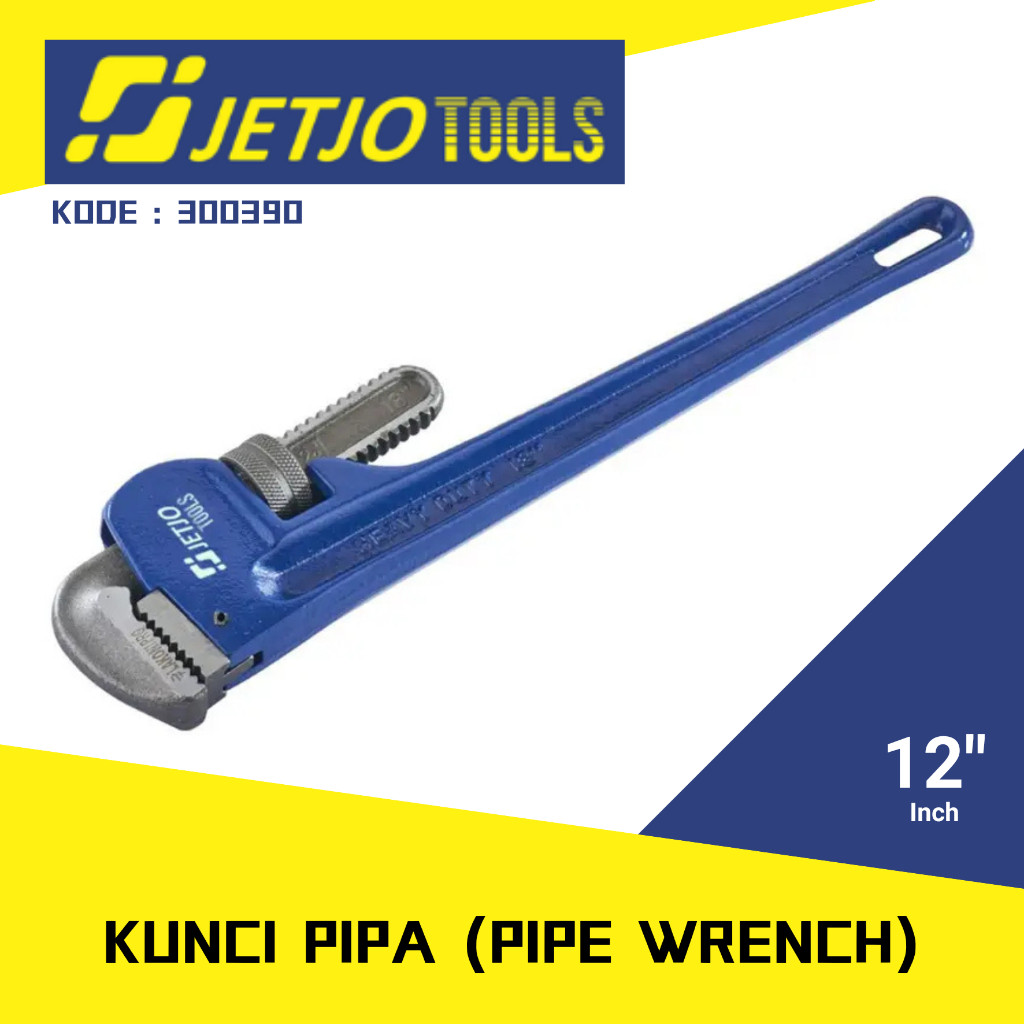 Jetjo TOOLS / LAKONI PRO 12in Pipe Wrench / 12 inch Pipe Wrench 300390 ...