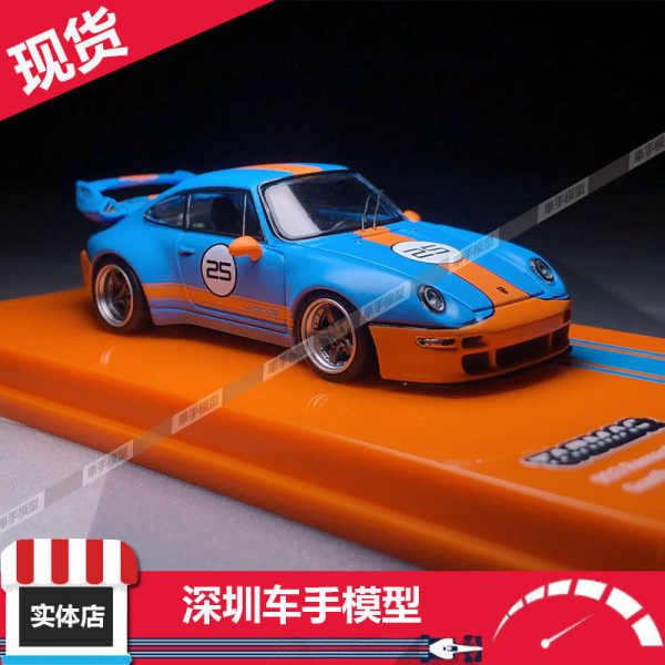 Tw Tarmac Gunther Werk 1: 64 Gunther Werk GW 993 400R Car Model GULF25 ...