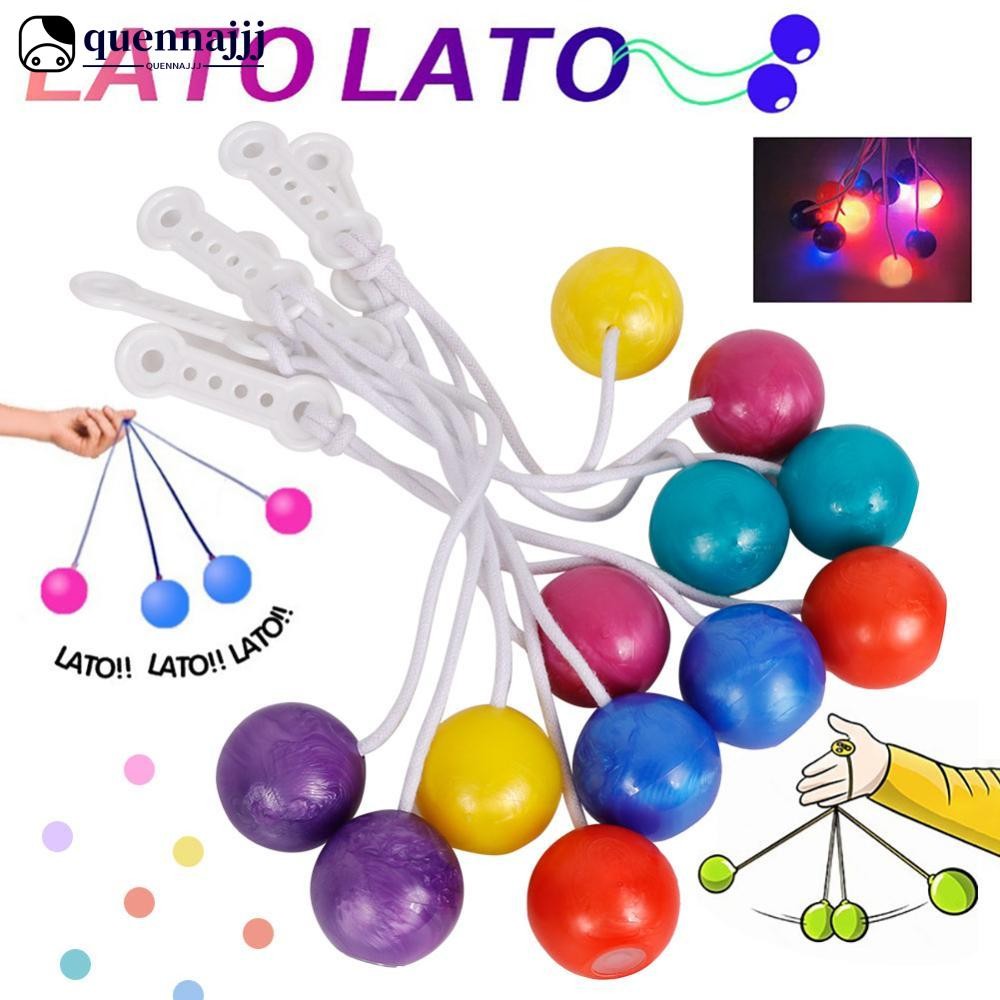 QUENNA Latto Toy Lato Toy Tok Tok Old School Toy Click Clack Ball Bump ...