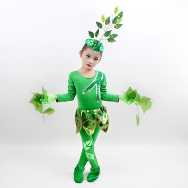Children Small Tree Performance Costume Environmentally Friendly Small ...