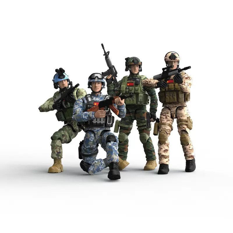 Star Wars Toy Soldier Model Movable Military Model Soldier World War II ...