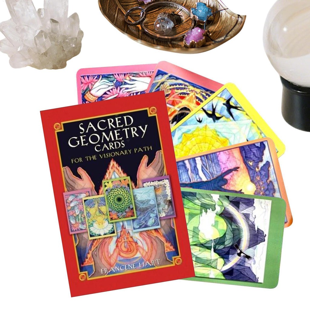 Sacred Geometry Cards for the Visionary Path 64-card Beginner Tarot ...