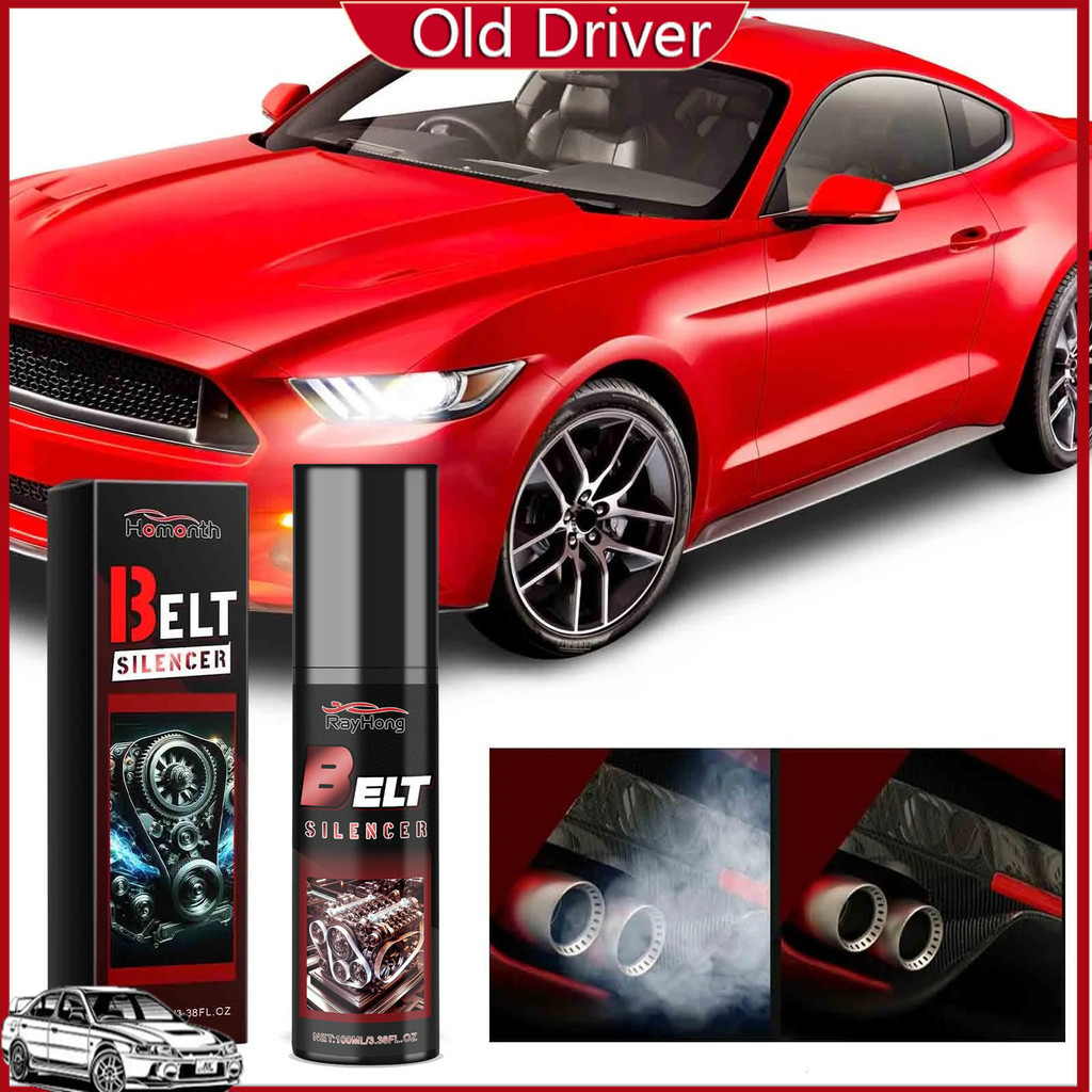Engine Belt Lubricant 100ml Automobile Engine Belt Dressing Spray Belt ...
