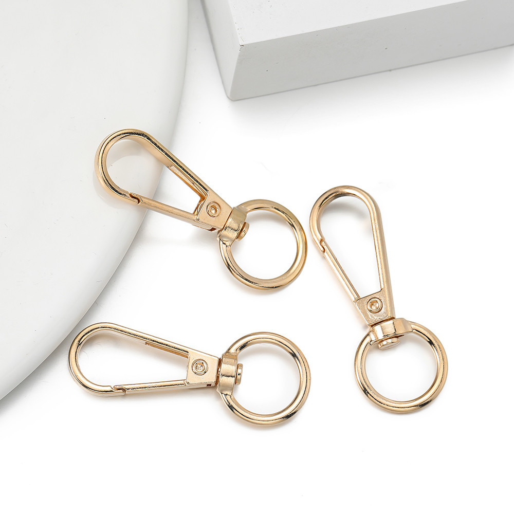 St. kunkka 2-10Pcs Alloy Spring Buckle Fashion Keychain Rotatable for ...