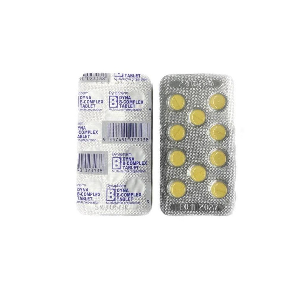 DYNA B-COMPLEX TABLET 10'S (EXP:01/2027) | Shopee Malaysia