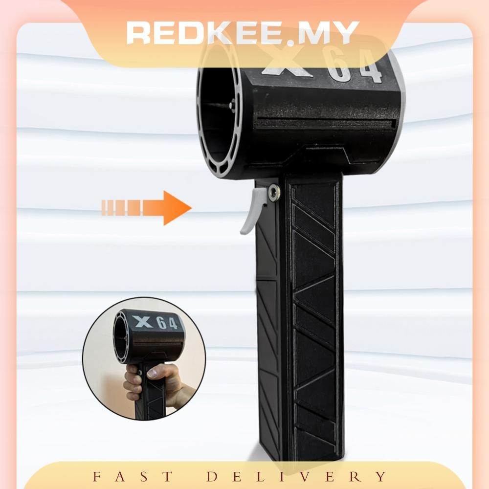 [Redkee.my] Violent Turbo Fan 64mm Brushless Motor Handheld Duct Turbo Jet Fan 1400g Thrust ...