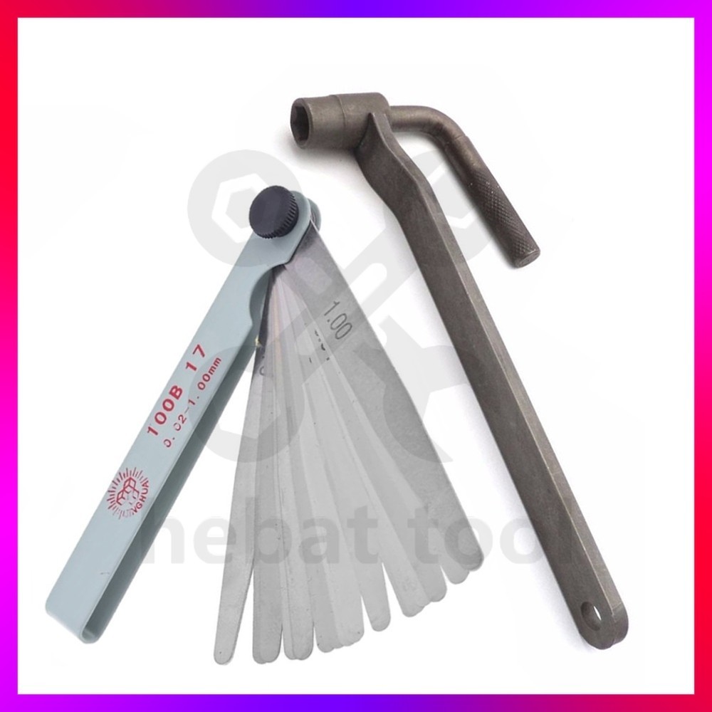 Feeler Gauge Thickness Filler Feller Motorcycle Engine Valve Tappet ...