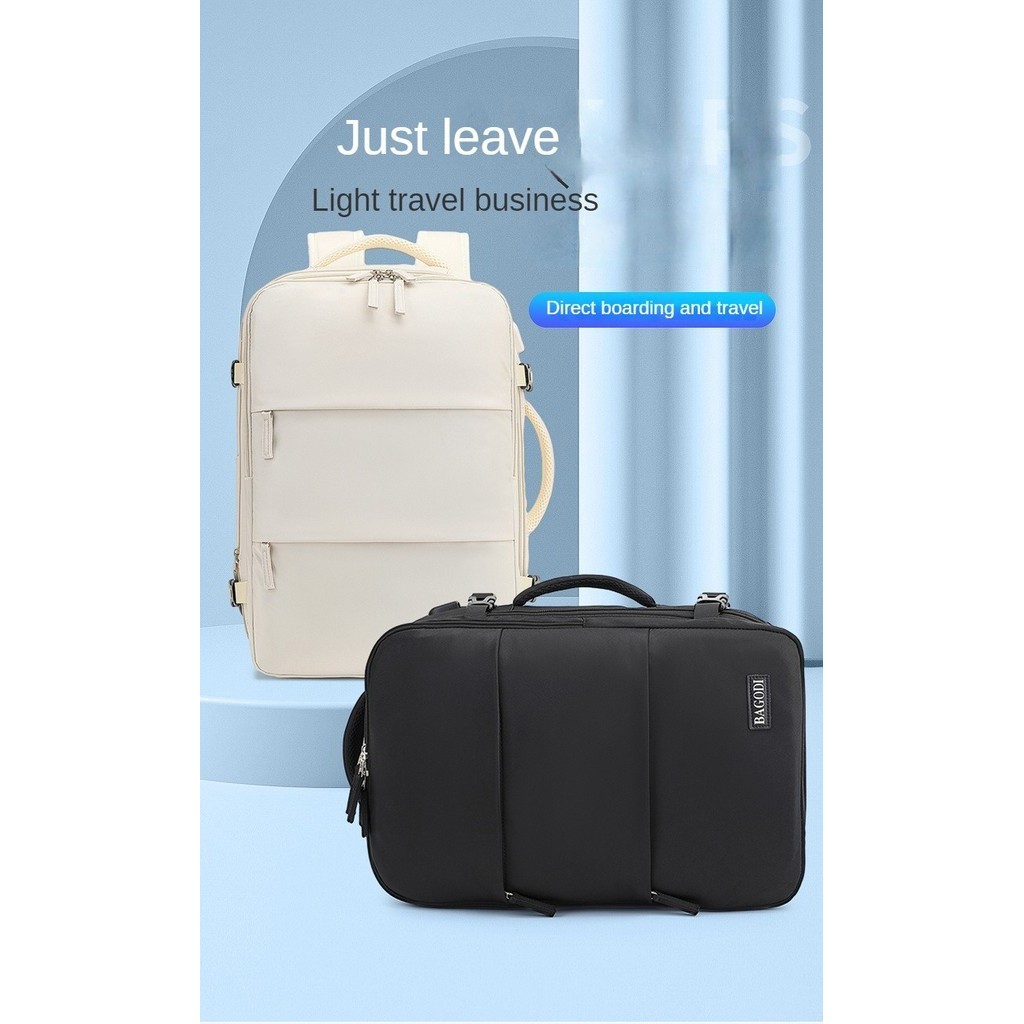 MR 40L Large Capacity Travel Backpack Expandable Storage Waterproof 15. ...