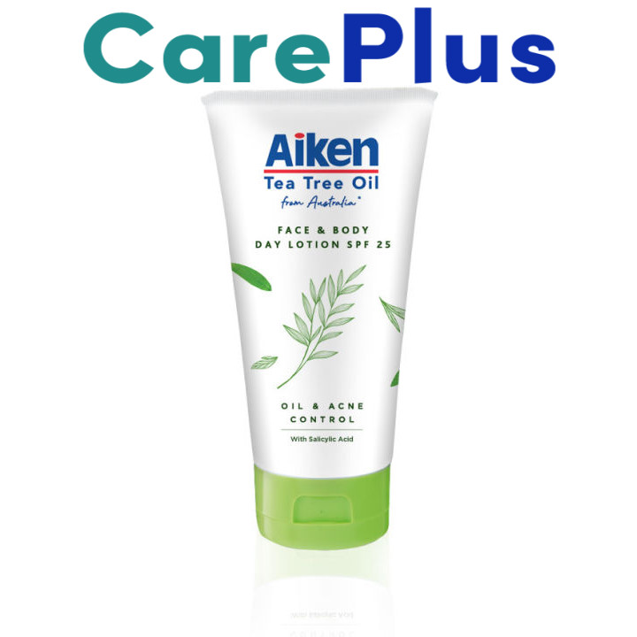 AIKEN UV PROTECTION OIL & ACNE CONTROL [FACE & BODY DAY LOTION] 150G ...