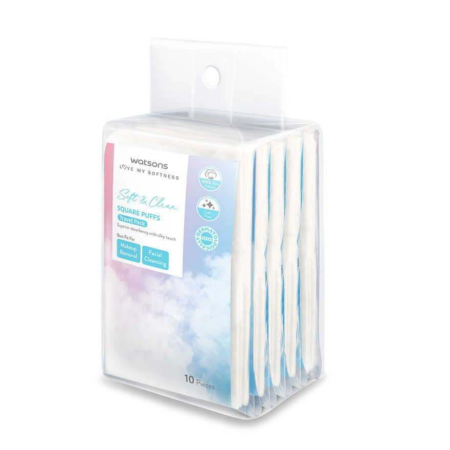 WATSONS Square Puff Travel Pack | Shopee Malaysia