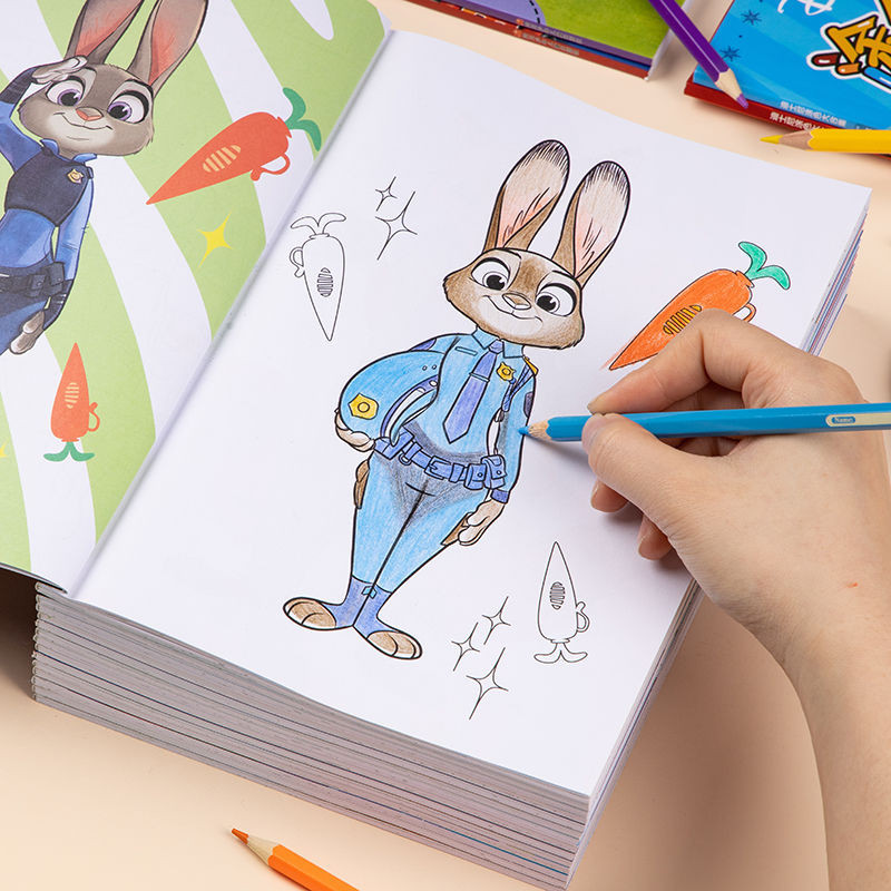 Sketchbook Painting Book Disney Children Drawing Book Painting Book ...