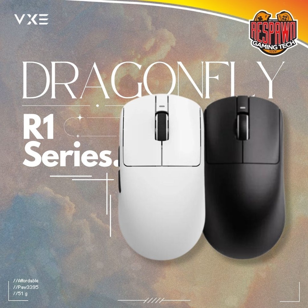 VXE Dragonfly R1 Series Wireless Gaming Mouse | Shopee Malaysia