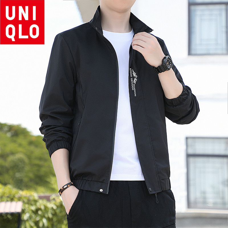 Uniqlo Men's Outdoor Windproof and Waterproof Jacket, Trendy Slim Fit ...