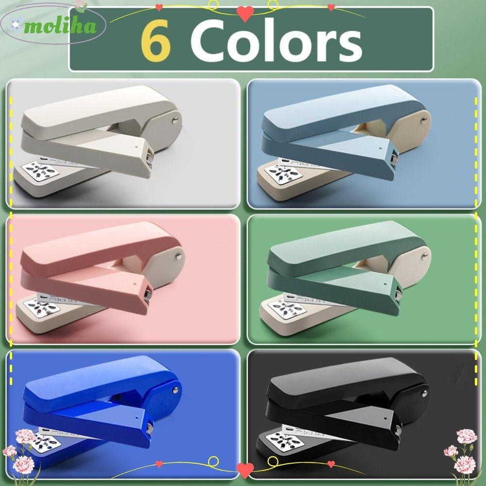 MOLIHA Stapler, Heavy Duty Effortless Long Stapler, Multi-Purpose Metal ...