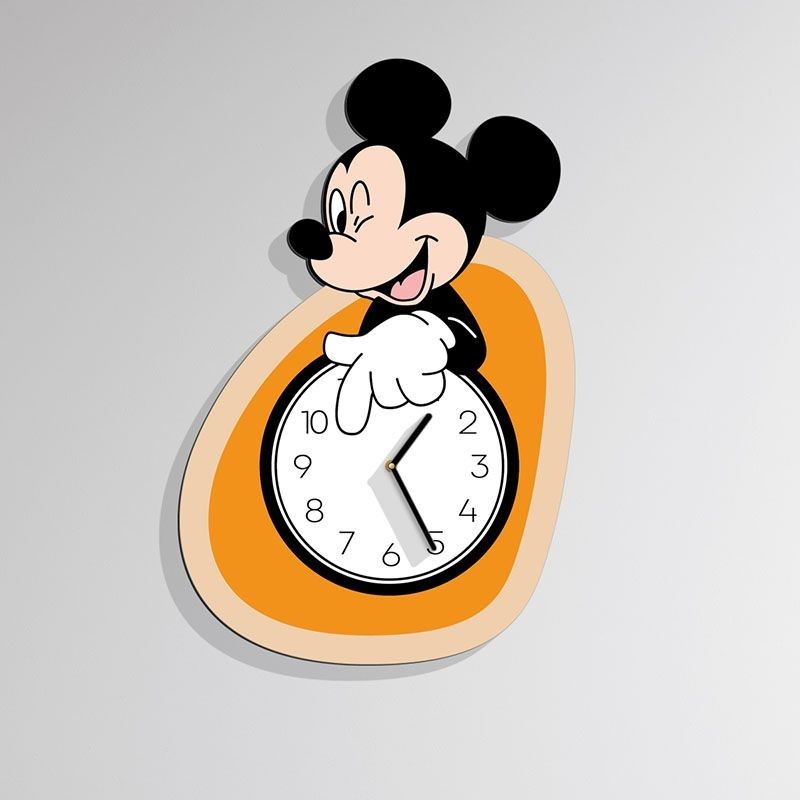 Spot goods digital clock muji clock jam loceng Kartun kanak-kanak 2024 ...