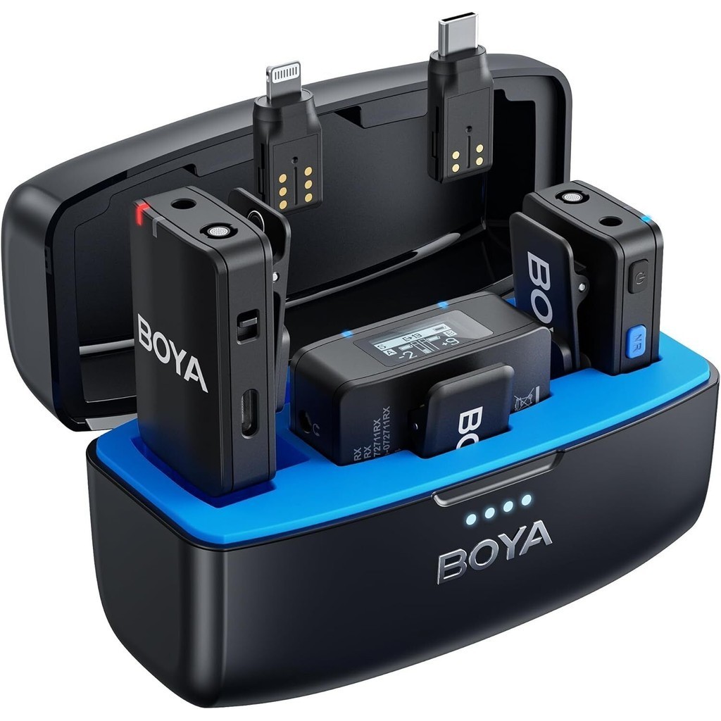 Boya Boyamic All-in-one Wireless Microphone 8GB Internal Recording For ...