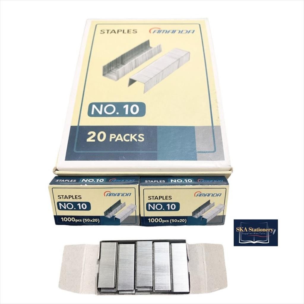 Refill/contents of Quality Staples no. 10 (Small Pack) | Shopee Malaysia