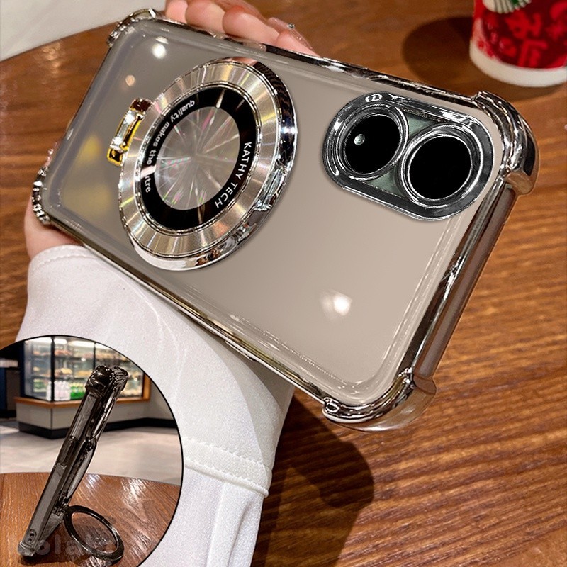 Casing Oppo A78 5G A15 A15s A12E F11 A3s A5 A9 2020 Four Corner Airbag ...