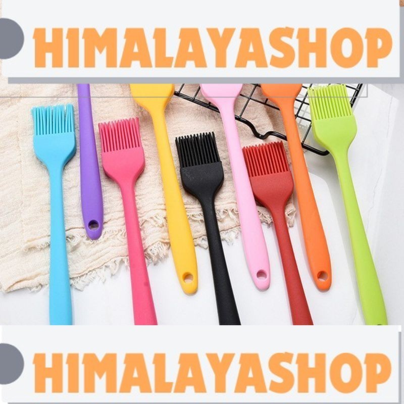 W2B6 Ready Stock Baking Oil Silicone Pastry Brush Bbq Basting Brush ...