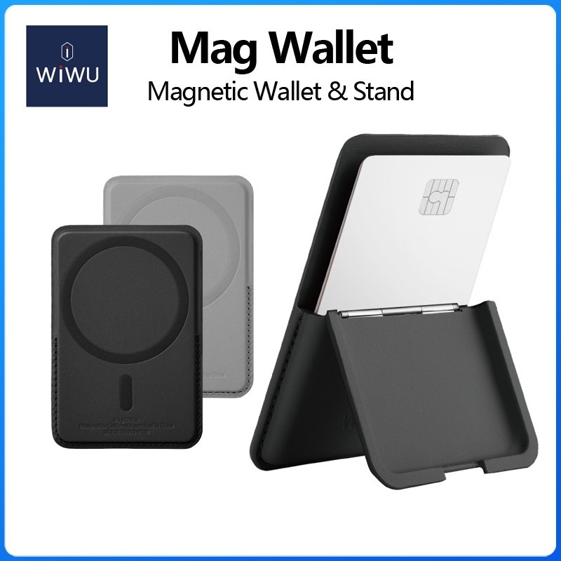 Apple Magsafe Wallet Stand, Magnetic Wallet for iPhone 15/14/13/12 ...