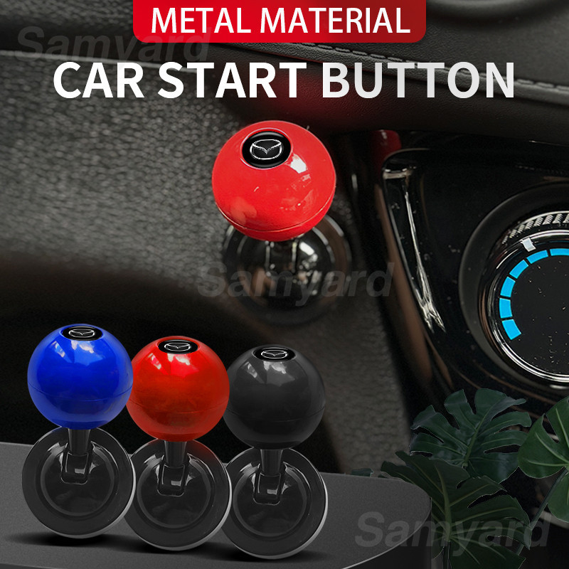 Metal Car One-button Start Lever Ignition Engine Push Button Bar ...