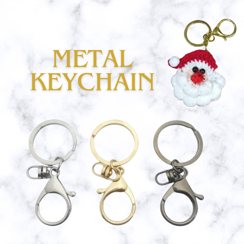 Metal Keychains/ Premium Quality/ Bag Accessories/ Crochet Accessories ...