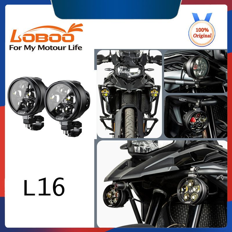 Loboo 190W Power Motorcycle Spotlight L16 19000 Lumens | Shopee Malaysia