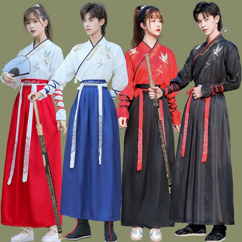 Ancient Costume Hanfu Graduation Photo Chinese Style Martial Arts ...